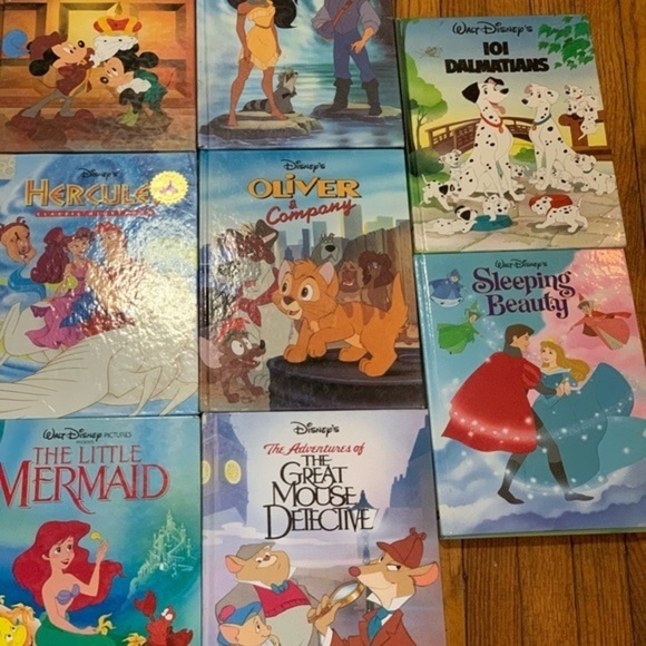 Disney | Toys | Disney Mouse Works Hard Cover Book Set Complete Vintage ...